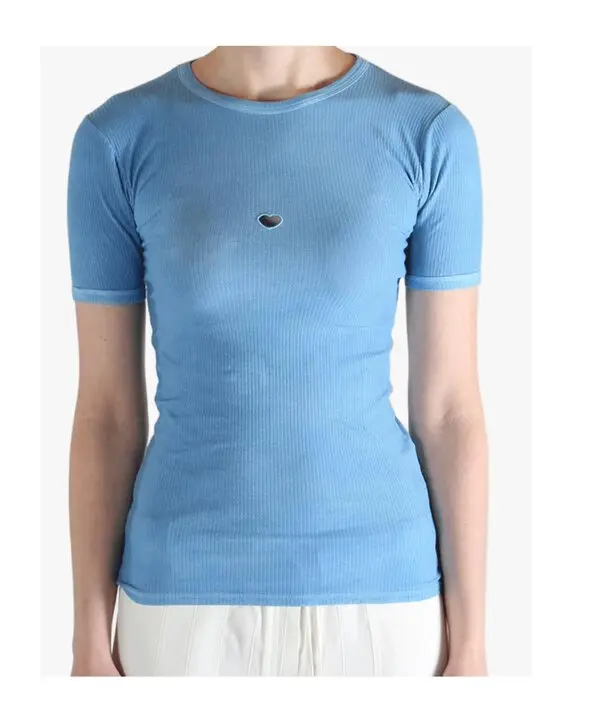 BASERANGE Heart-detail T-shirt