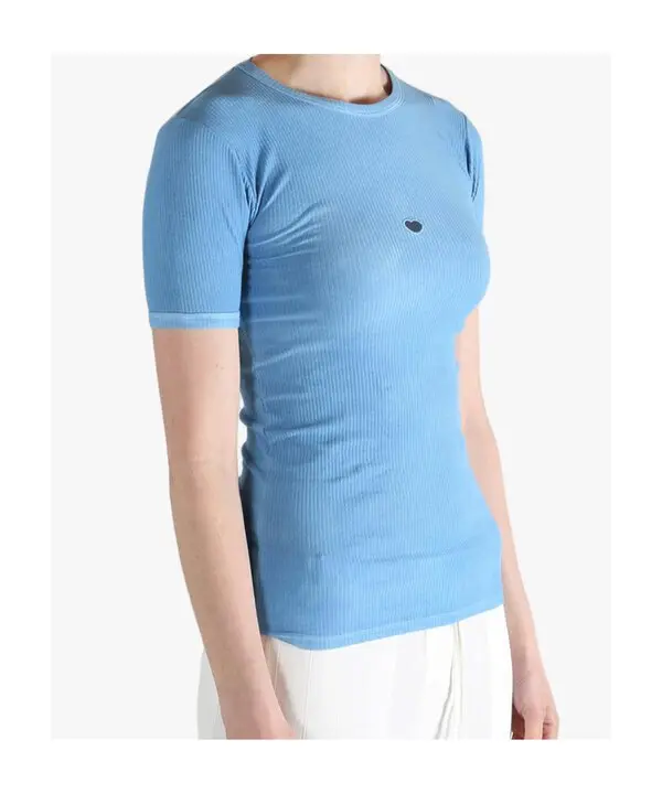 BASERANGE Heart-detail T-shirt