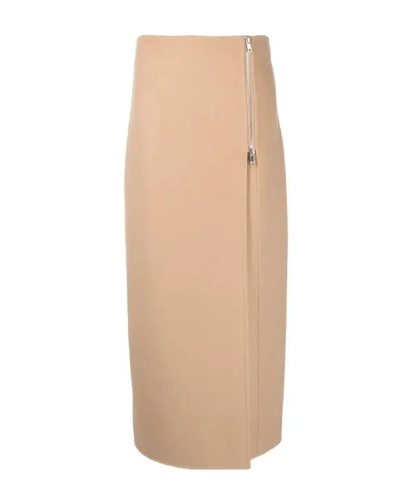 P.a.r.o.s.h Zip-up Wool Skirt