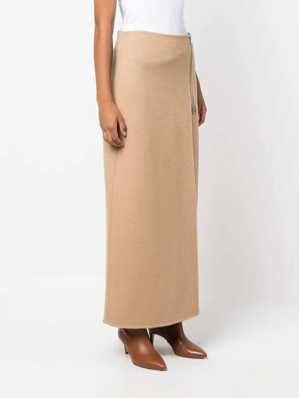 P.a.r.o.s.h Zip-up Wool Skirt