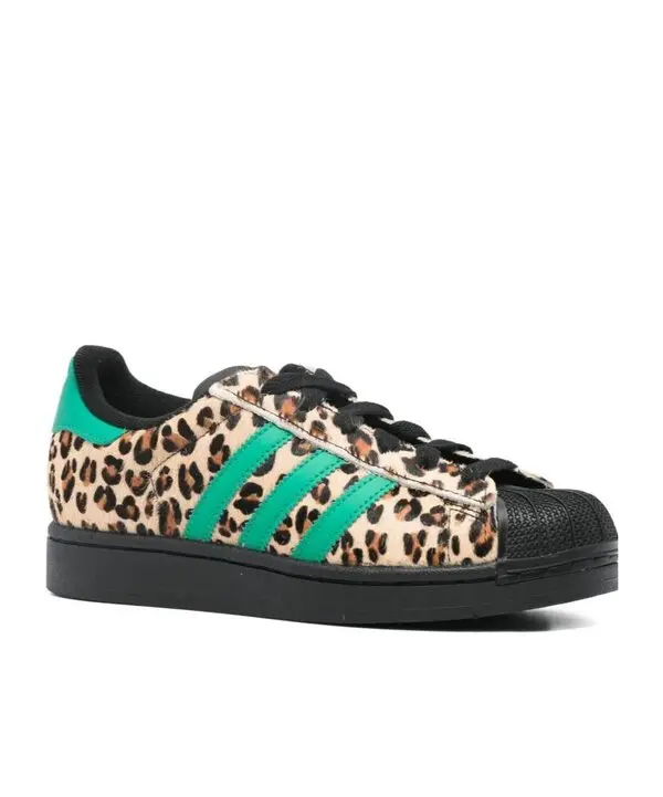 Adidas Superstar Leopard-print Sneakers