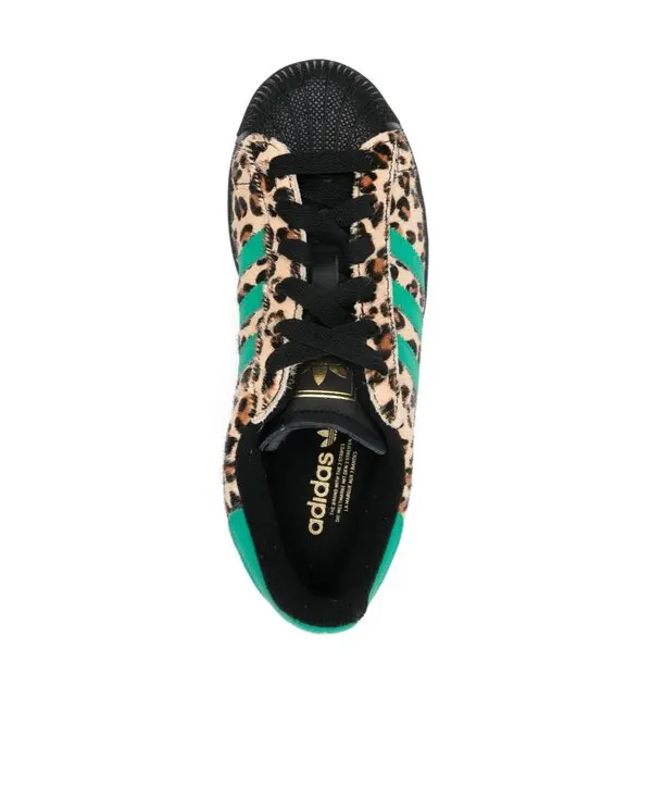 Adidas Superstar Leopard-print Sneakers
