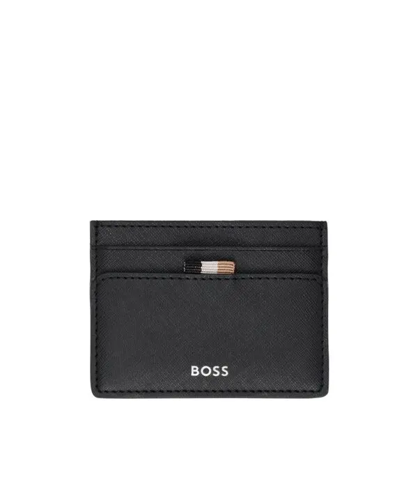 Hugo Boss Faux-leather Cardholder - Black
