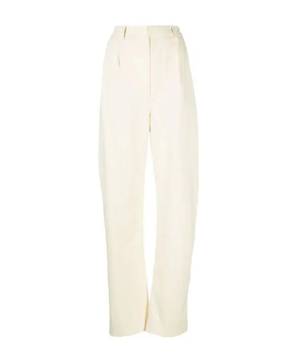 LEMAIRE Straight-leg Cotton-blend Trousers - No