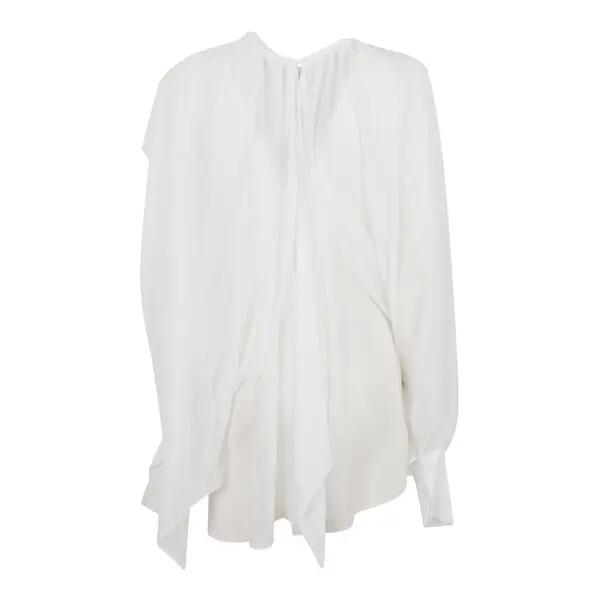 GIANLUCA CAPANNOLO Draped Long-sleeve Top