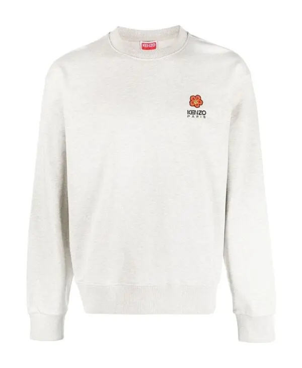 Kenzo Logo-embroidered Crewneck Sweatshirt
