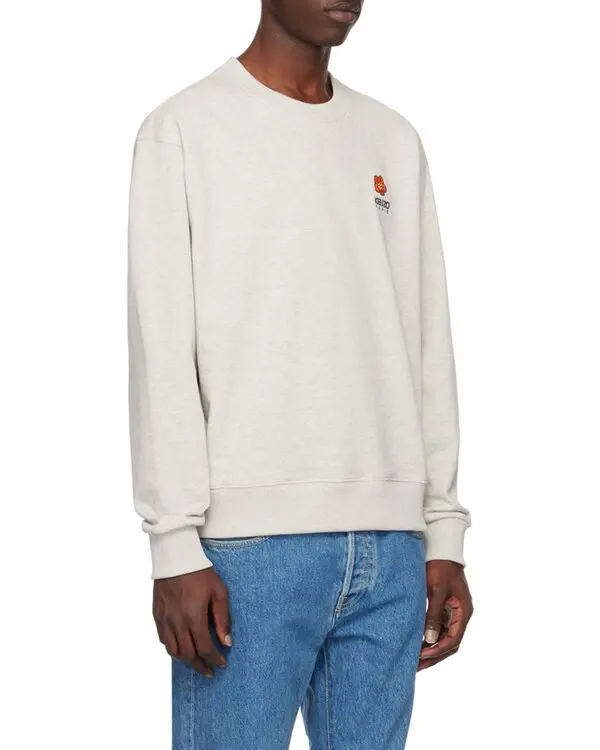 Kenzo Logo-embroidered Crewneck Sweatshirt