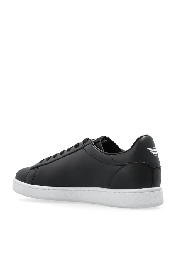 EA7 Logo-embossed Lace-up Sneakers