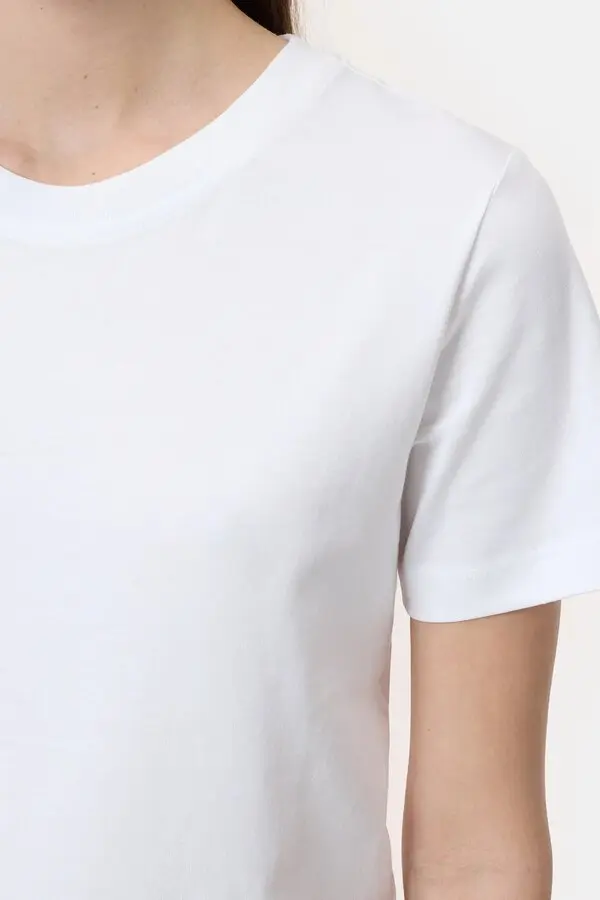 Closed Ribbed Crew Neck T-shirt