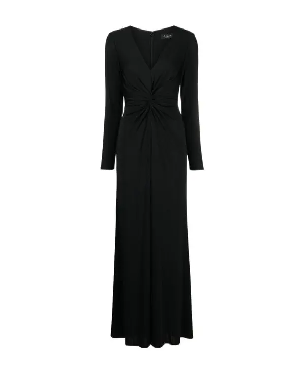 Ralph Lauren Ruched-detail Long Dress