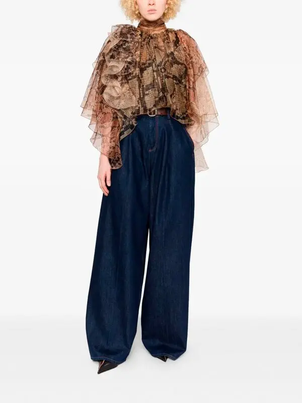 7 For All Mankind Wide-leg Jeans