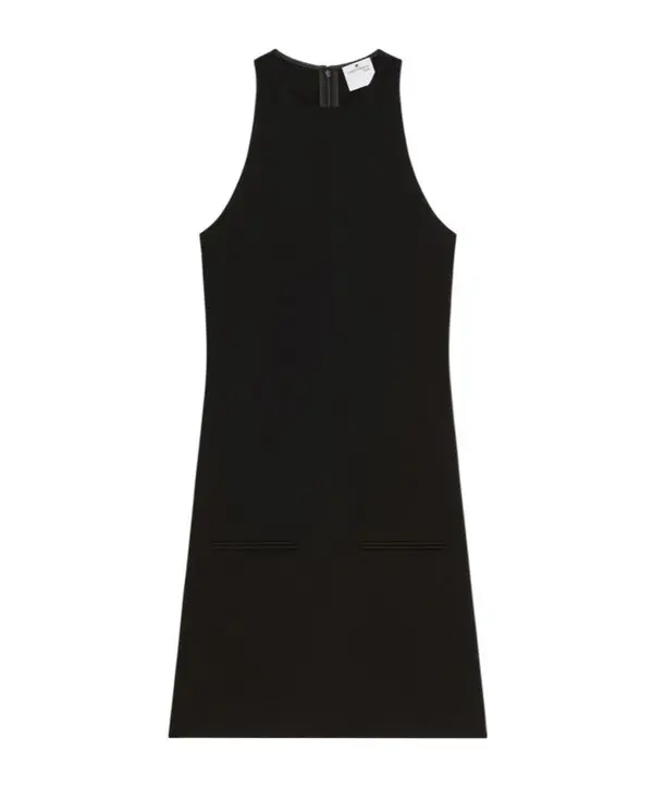 COURREGES A-line Mini Dress With Sticker Pockets
