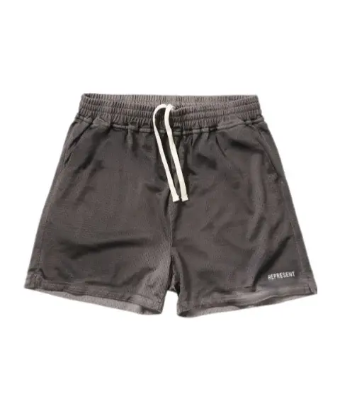 REPRESENT Washed Mesh Shorts