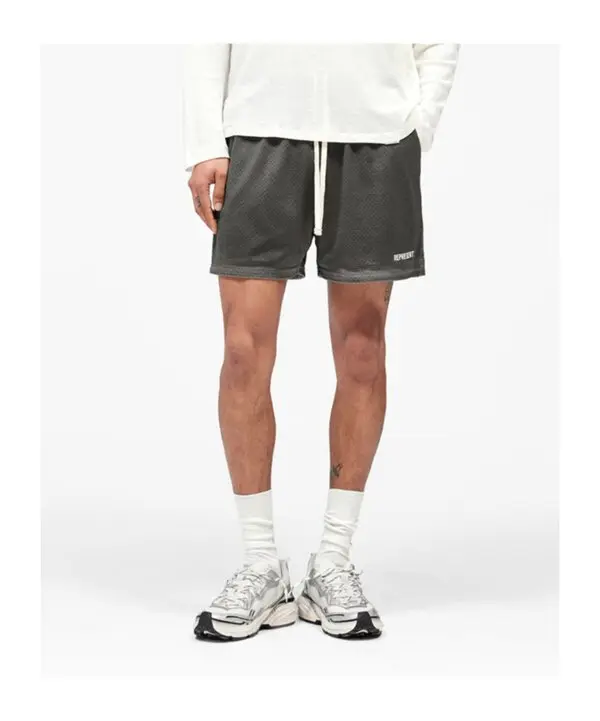 REPRESENT Washed Mesh Shorts