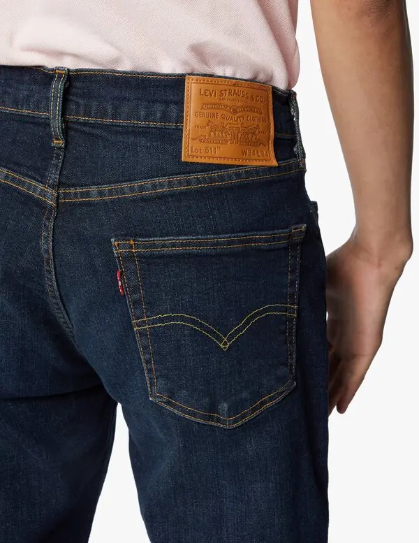 LEVI'S 511 Logo Patch Slim-fit Jeans