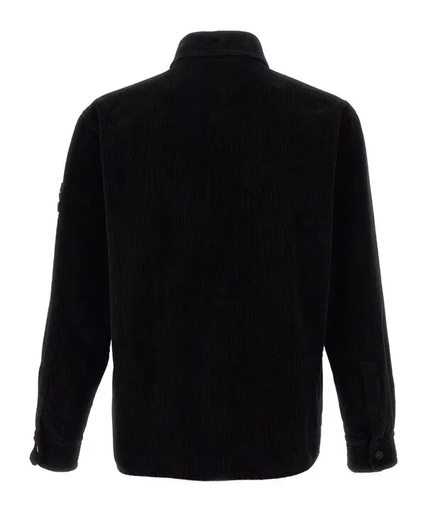 Stone Island Long-sleeved Cotton Shirt