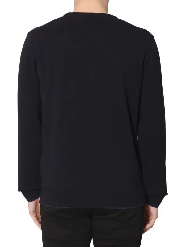 Kenzo Hutou Embroidered Cotton Blended Sweater