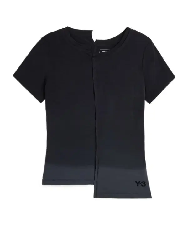 Y3 Dip Dye Fitted T-shirt