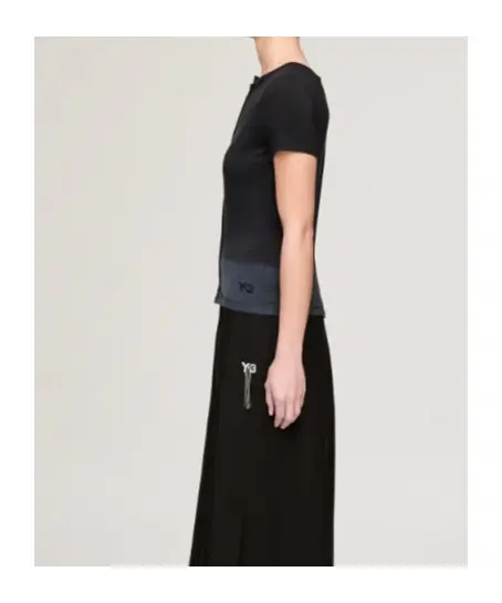 Y3 Dip Dye Fitted T-shirt