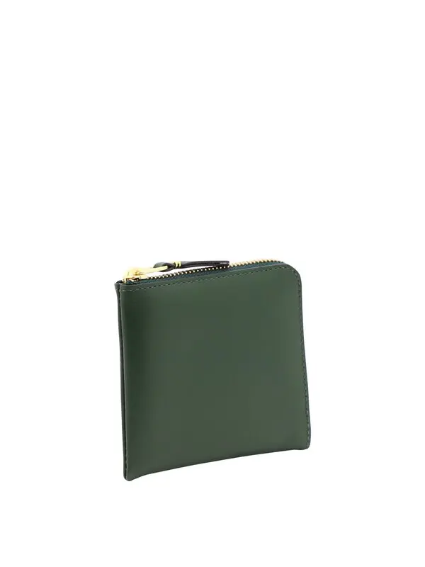Comme Des Garçons Logo Zipper Wrap-around Wallet