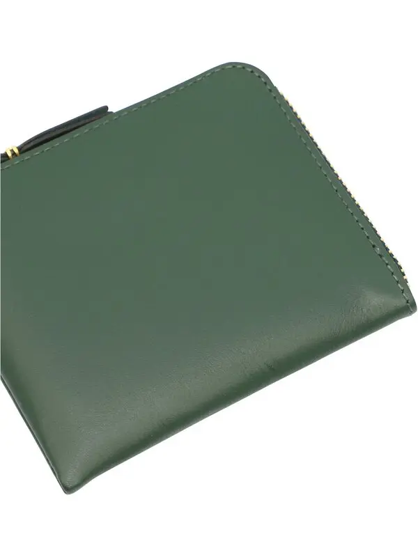 Comme Des Garçons Logo Zipper Wrap-around Wallet