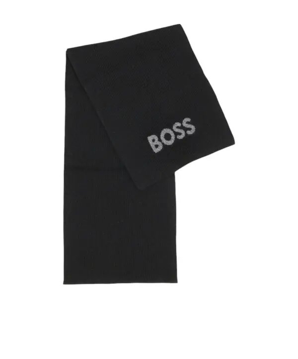 Hugo Boss Patterned Scarf