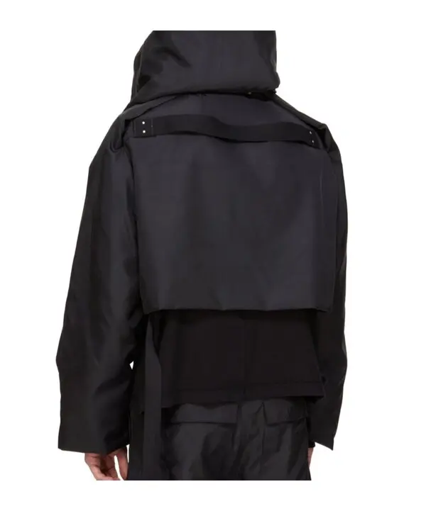 Rick Owens Zip-up Cropped Bomber Jacket