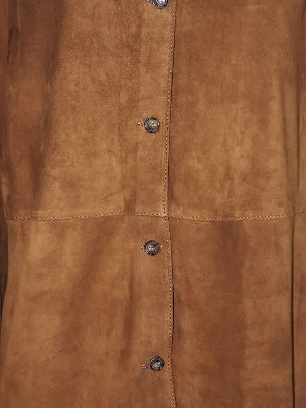 SEMICOUTURE Classic Collar Button-up Shirt Jacket