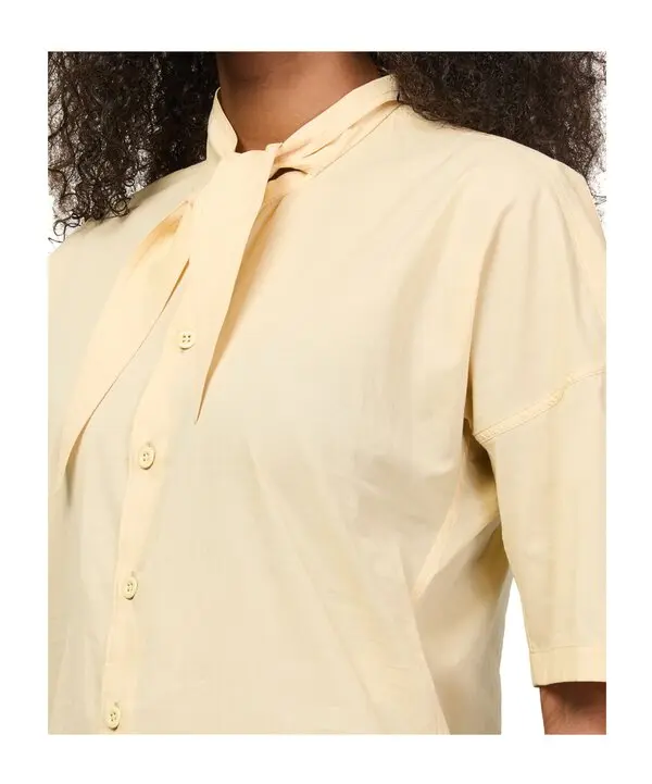 LEMAIRE Short-sleeved Shirt With Scarf