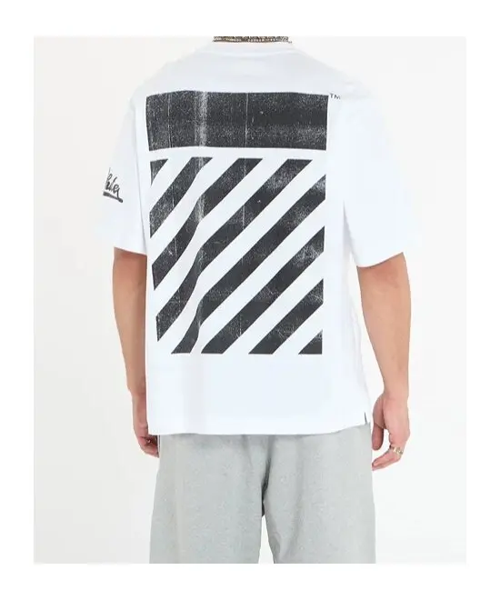 Off-White Logo Printed Crewneck T-shirt