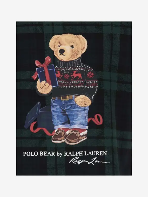 Polo Ralph Lauren Teddy Bear Motif Cotton T-shirt