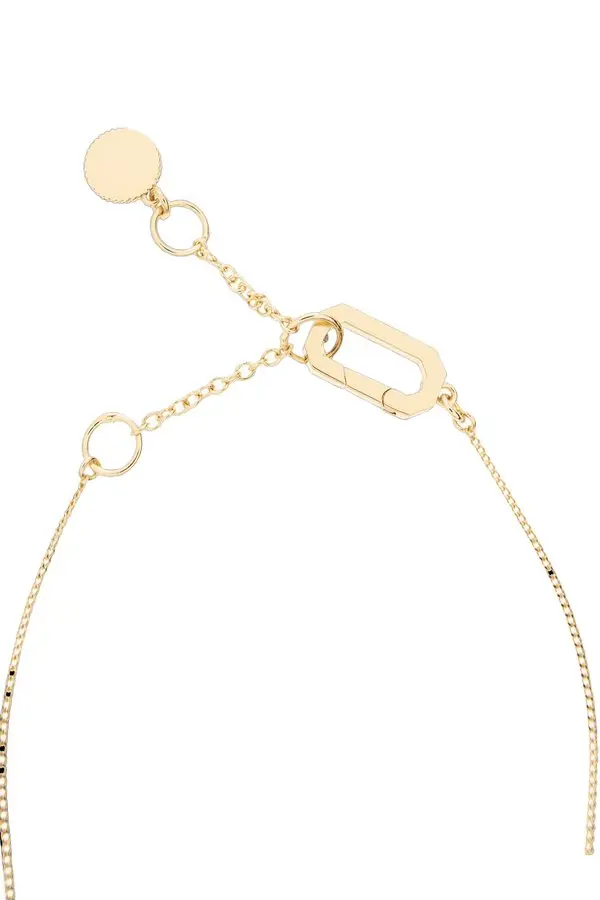 ALLSAINTS Rectangular Pendant Necklace