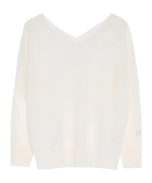 Marella Long-sleeved V-neck Knitwear