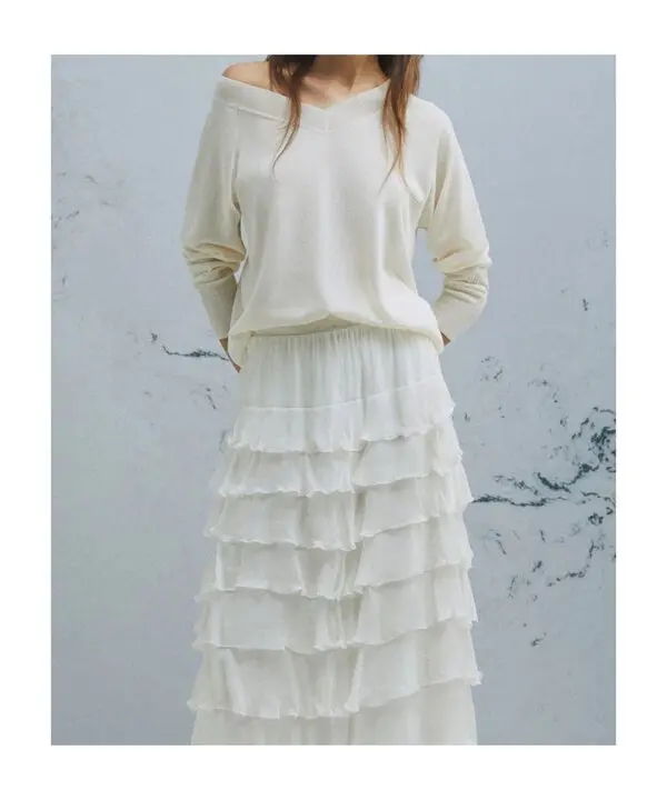 Marella Long-sleeved V-neck Knitwear