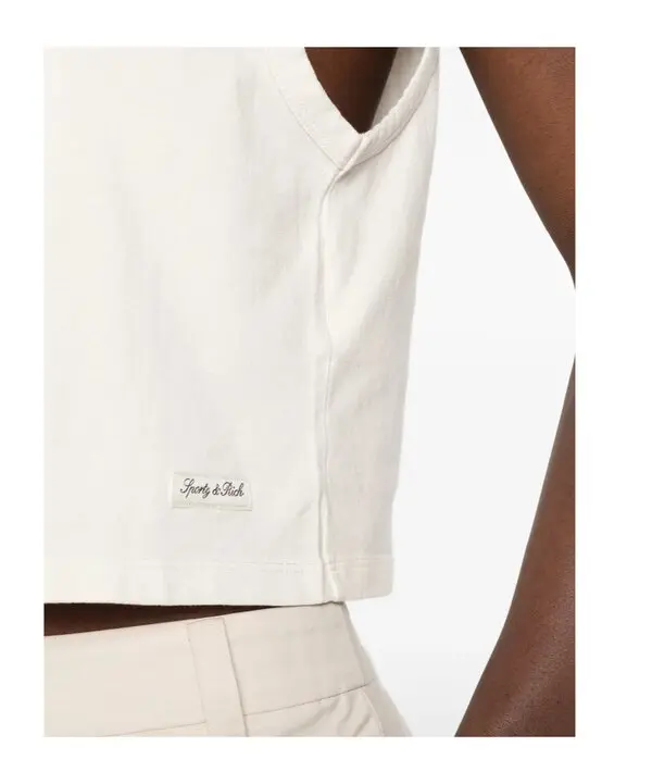 SPORTY  RICH Sleeveless Vest