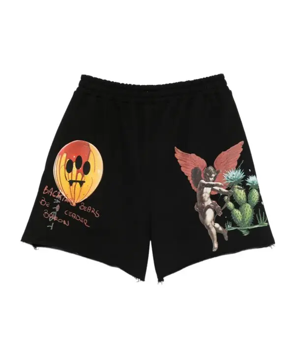 BARROW Logo-print Shorts