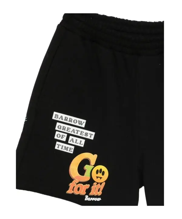 BARROW Logo-print Shorts