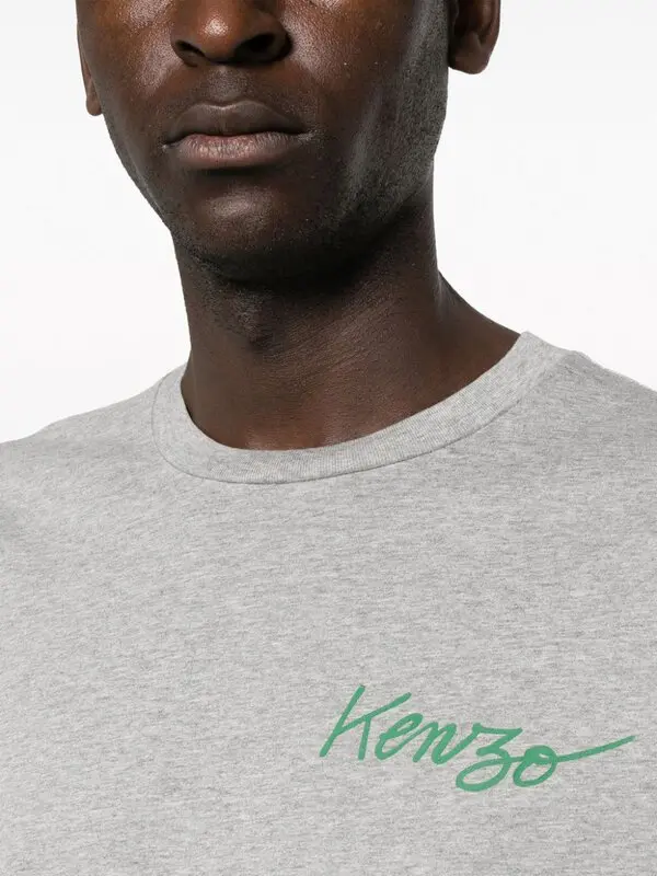 Kenzo T-shirt With Round Neck And Short Sleeves