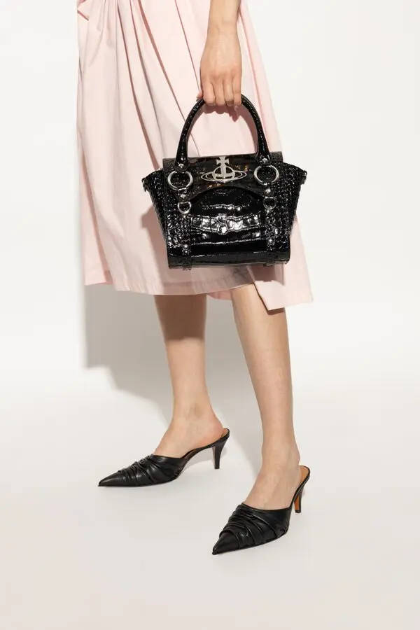 VIVIENNE WESTWOOD Orb Plaque Tote Bag