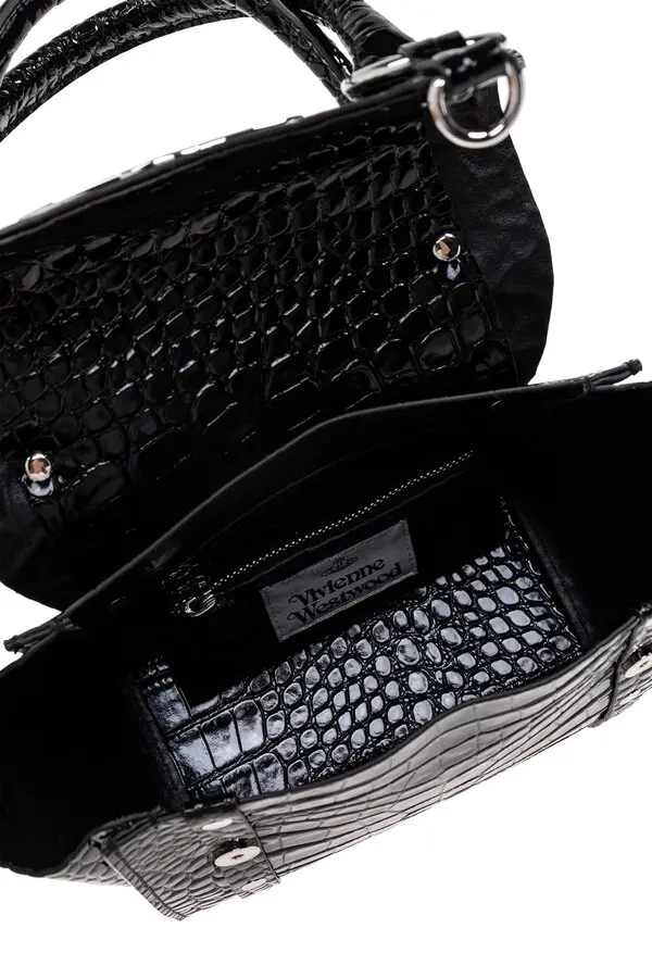 VIVIENNE WESTWOOD Orb Plaque Tote Bag