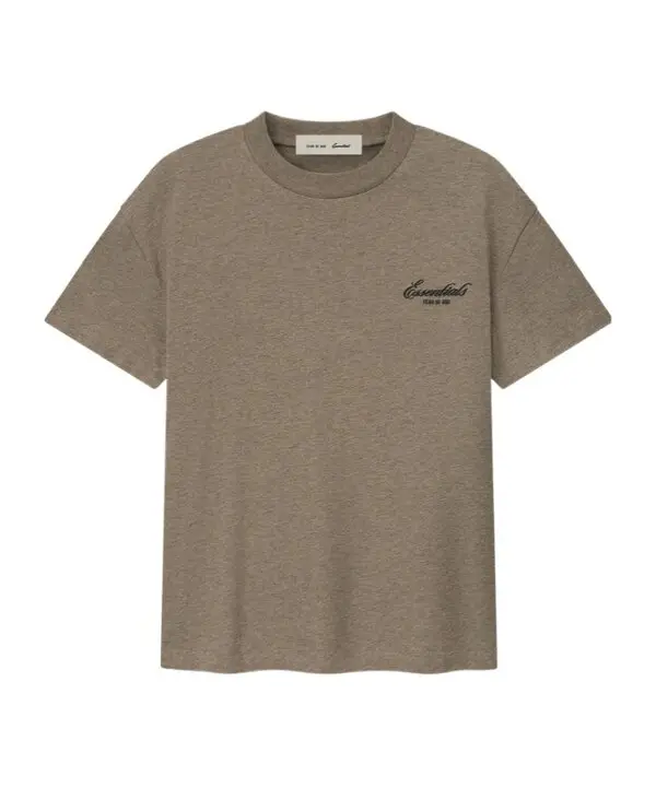 Fear Of God Logo-print T-shirt - Gray