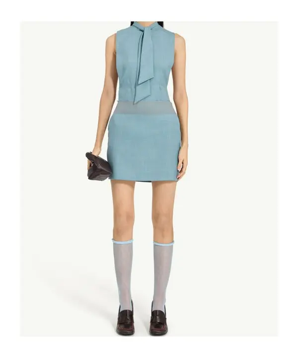 MAISON MARGIELA Raw-edge Mini Skirt