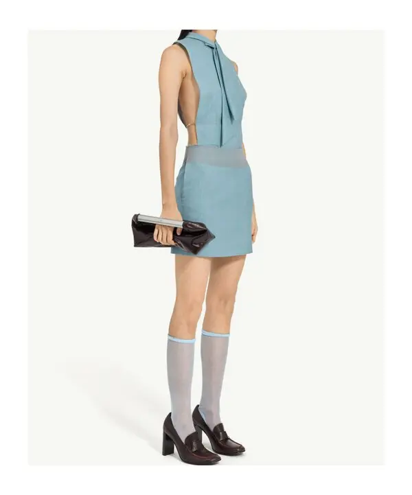 MAISON MARGIELA Raw-edge Mini Skirt