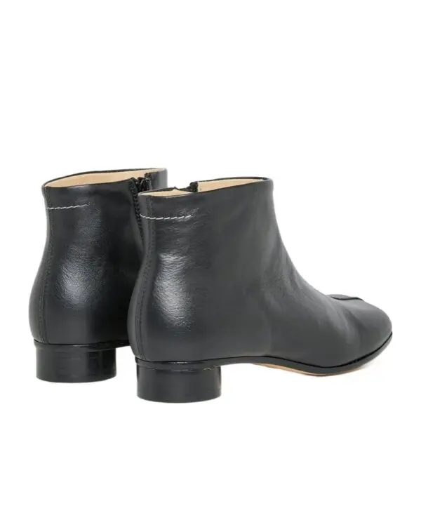 MAISON MARGIELA Square Toe Ankle Boots