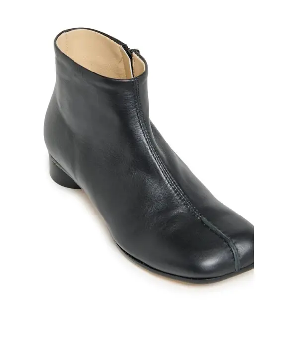 MAISON MARGIELA Square Toe Ankle Boots