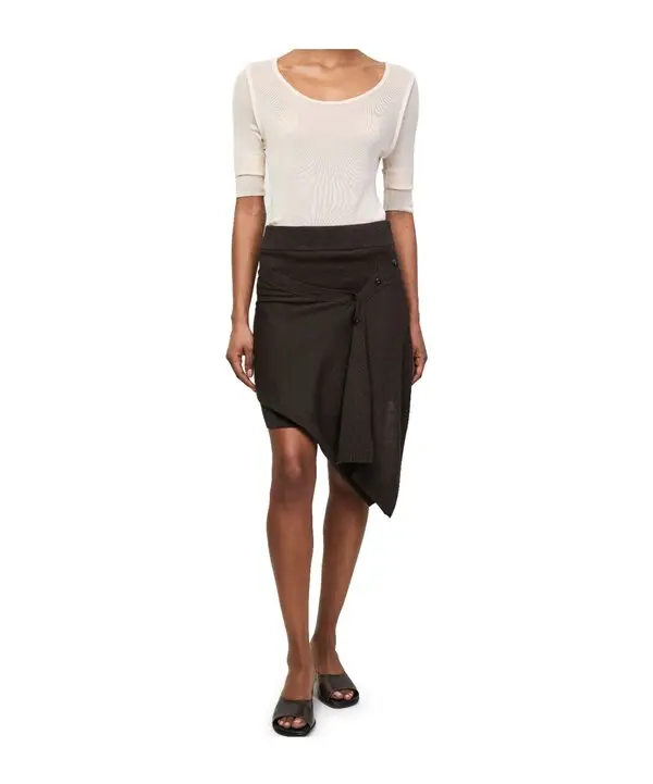 LEMAIRE Buttoned Midi Skirt