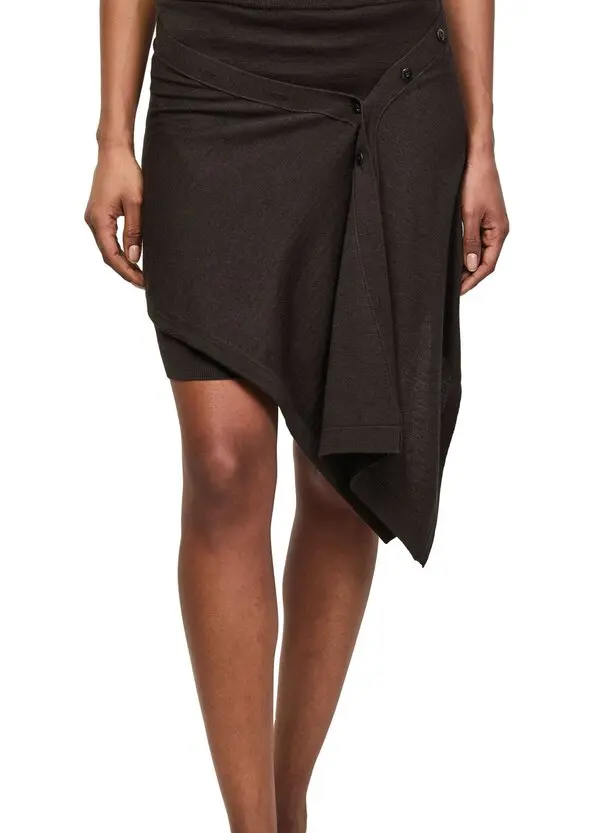 LEMAIRE Buttoned Midi Skirt