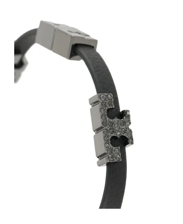 Tory Burch Embellished Crystal Serif-t Bracelet