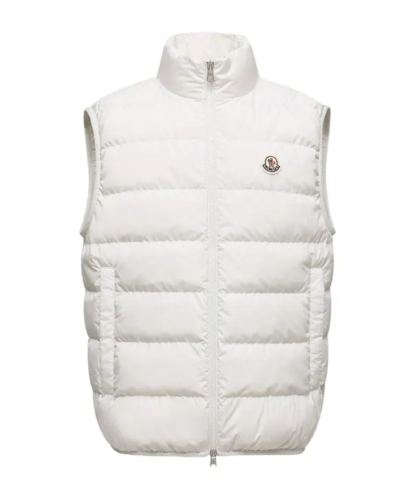 Moncler Contrin Logo Patch Sleeveless Gilet