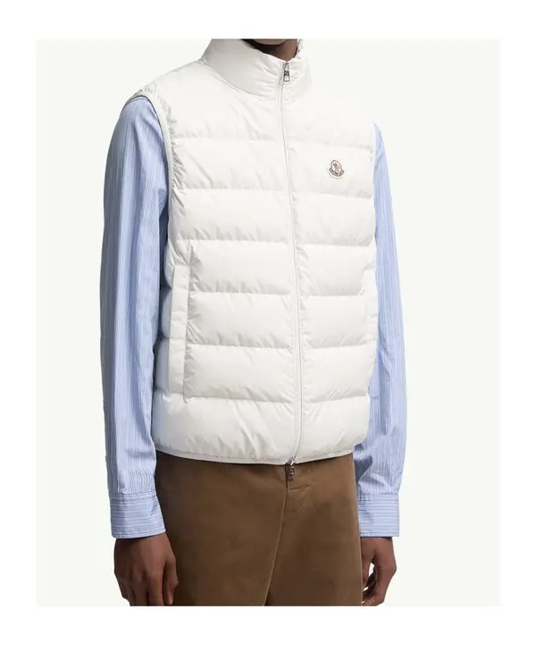 Moncler Contrin Logo Patch Sleeveless Gilet
